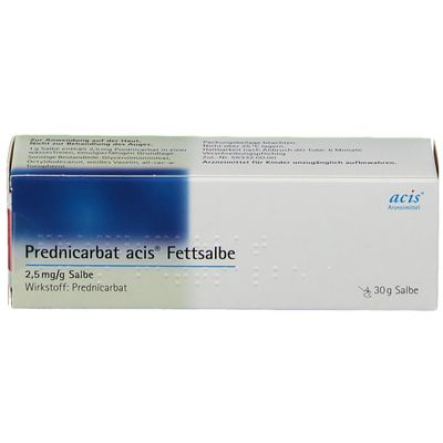 Prednicarbat acis® Fettsalb 30 g mit dem E-Rezept kaufen - Shop Apotheke