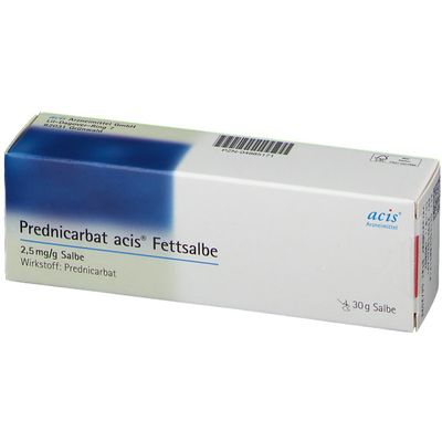 Prednicarbat acis® Fettsalb 30 g mit dem E-Rezept kaufen - Shop Apotheke