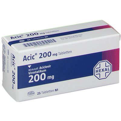 Acic® 200 mg 25 St mit dem E-Rezept kaufen - Shop Apotheke