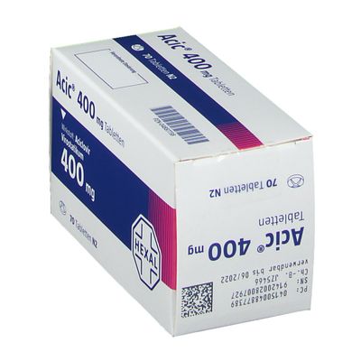 Acic® 400 mg 70 St mit dem E-Rezept kaufen - Shop Apotheke