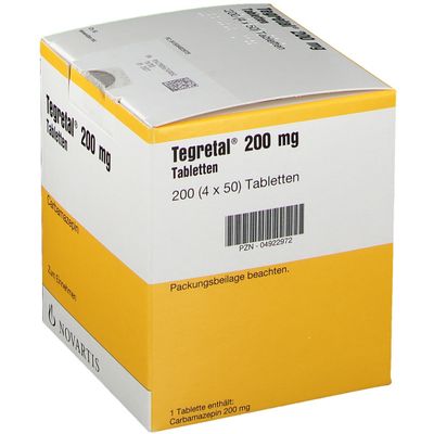 Tegretal® 200 mg 4x50 St mit dem E-Rezept kaufen - Shop Apotheke