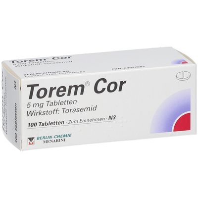 Torem® Cor 100 St mit dem E-Rezept kaufen - Shop Apotheke