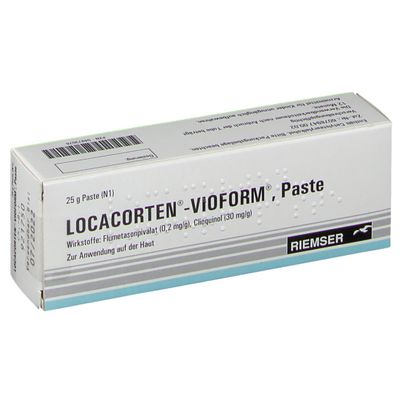 LOCACORTEN®-VIOFORM® 25 g mit dem E-Rezept kaufen - Shop Apotheke