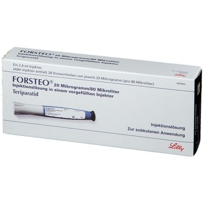 FORSTEO® 20 µg/80 µl 1 St mit dem E-Rezept kaufen - Shop Apotheke