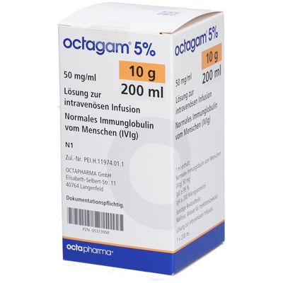 octagam® 5 % 200 ml mit dem E-Rezept kaufen - Shop Apotheke