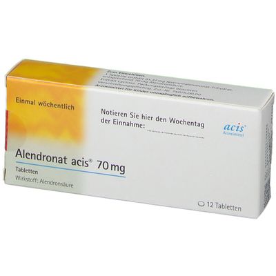 Alendronat acis® 70 mg 12 St mit dem E-Rezept kaufen - Shop Apotheke