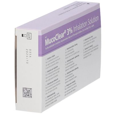 MucoClear® 3% Inhalationslösung 20x4 ml - Shop Apotheke