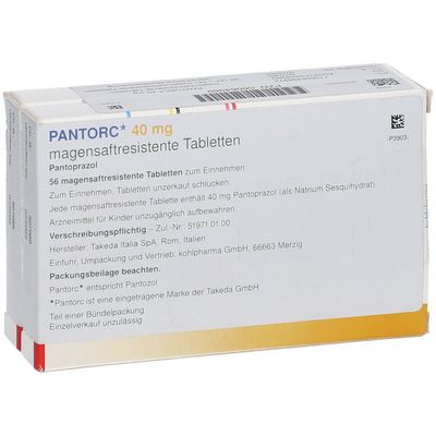 Pantorc 40 mg 98 St mit dem E-Rezept kaufen - Shop Apotheke