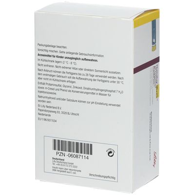 Humalog® Mix25™ 100 Einheiten/ml KwikPen™ 10 St mit dem E-Rezept kaufen ...