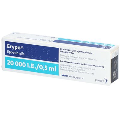 ERYPO® FS 2000 I.E./0,5 ml 0,5 ml mit dem E-Rezept kaufen - Shop Apotheke