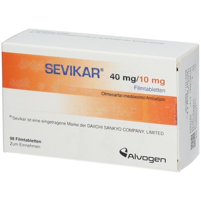 Sevikar 40 mg/10 mg 98 St mit dem E-Rezept kaufen - Shop Apotheke
