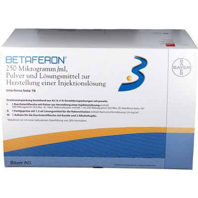 BETAFERON® 250 µg/ml 3x14 St mit dem E-Rezept kaufen - Shop Apotheke