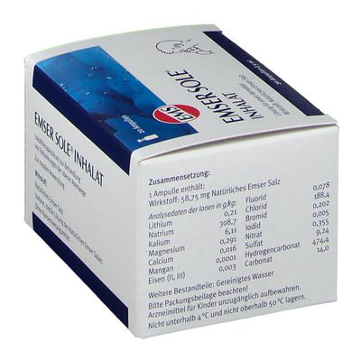 Emser Sole Inhalat Ampullen 20 St - SHOP APOTHEKE