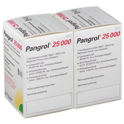 Pangrol® 25000 Kapseln 200 St - Shop Apotheke