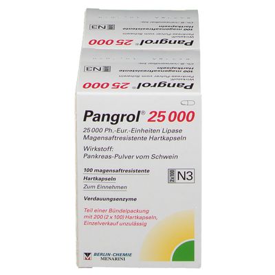 Pangrol® 25000 Kapseln 200 St - Shop Apotheke