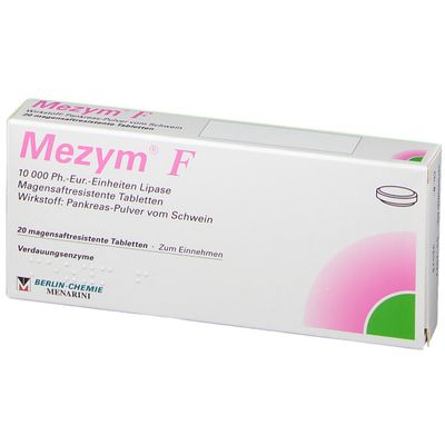Mezym® F Filmtabletten 20 St - Shop Apotheke