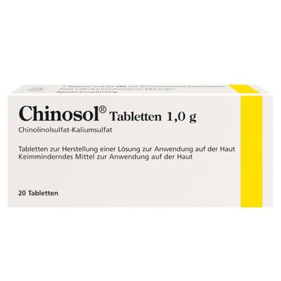 Chinosol® Tabletten 1,0 g 20 St - Shop Apotheke