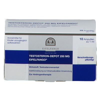 TESTOSTERON-DEPOT 250 mg EIFELFANGO® 10x1 ml mit dem E-Rezept kaufen ...