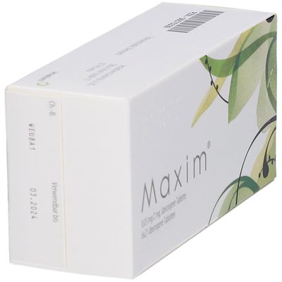 Maxim® 0,030 mg/2 mg 126 St mit dem E-Rezept kaufen - Shop Apotheke