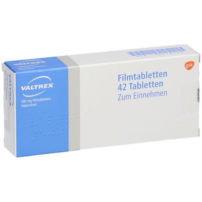 VALTREX 500 mg 42 St mit dem E-Rezept kaufen - Shop Apotheke