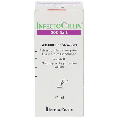 InfectoCillin® 500 Saft 75 ml mit dem E-Rezept kaufen - Shop Apotheke