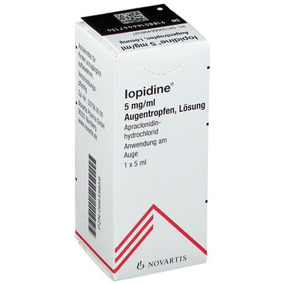 Iopidine® 5 mg/ml 5 ml mit dem E-Rezept kaufen - Shop Apotheke