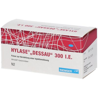 HYLASE® DESSAU 300 I.E. 10 St mit dem E-Rezept kaufen - Shop Apotheke