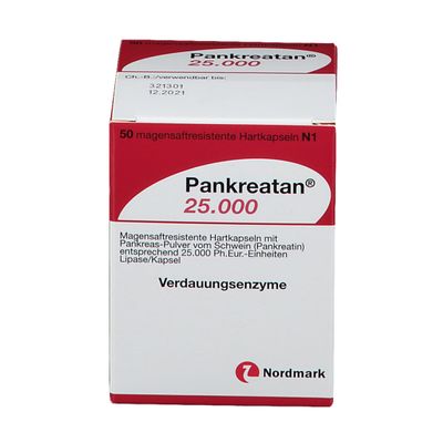 Pankreatan® 25.000 50 St - Shop Apotheke