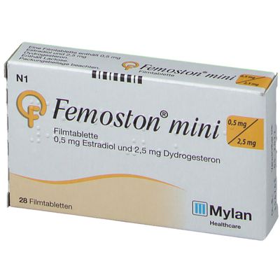 Femoston® mini 0,5 mg/2,5 mg 28 St mit dem E-Rezept kaufen - Shop Apotheke