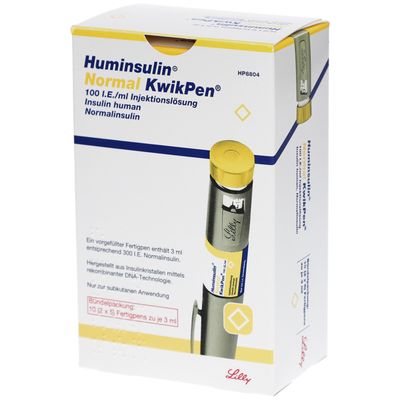 Huminsulin® Normal KwikPen™ 10 St mit dem E-Rezept kaufen - Shop Apotheke