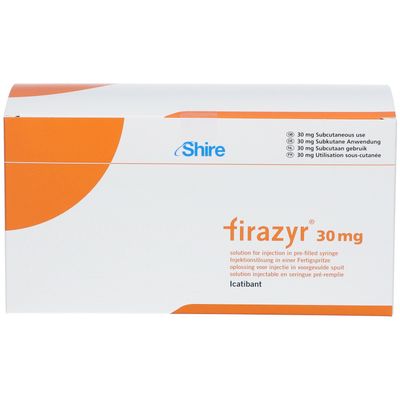 Firazyr® 30 mg 3 St mit dem E-Rezept kaufen - Shop Apotheke