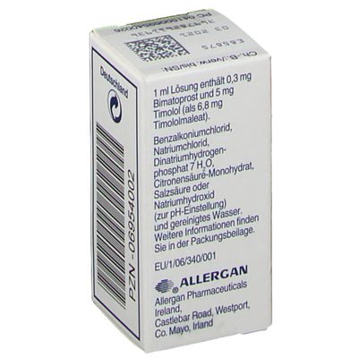 Ganfort® 0.3Mg/Ml+5Mg/Ml 3 ml mit dem E-Rezept kaufen - Shop Apotheke