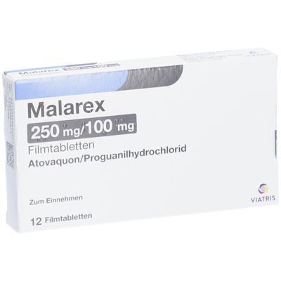 Malarex 250 mg/100 mg 12 St mit dem E-Rezept kaufen - Shop Apotheke