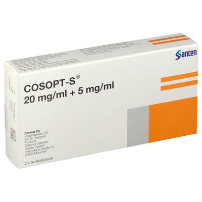 COSOPT-S® 20 mg/ml + 5 mg/ml 30x0,2 ml mit dem E-Rezept kaufen - Shop ...