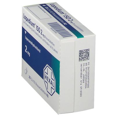 Lopedium® ISO 2 mg 20 St mit dem E-Rezept kaufen - Shop Apotheke