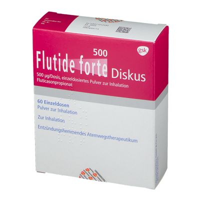 Flutide® forte 500 Diskus® 60 St mit dem E-Rezept kaufen - Shop Apotheke