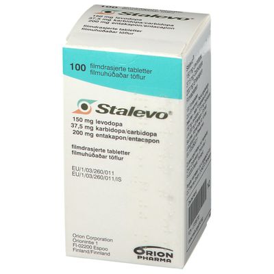 Stalevo® 150 mg/37,5 mg/200 mg 100 St mit dem E-Rezept kaufen - Shop ...