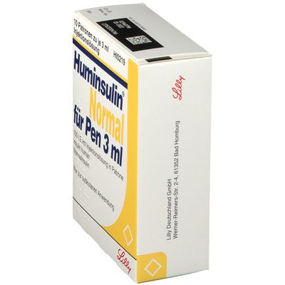 Huminsulin® Normal für Pen 3 ml 10x3 ml mit dem E-Rezept kaufen - Shop Apotheke