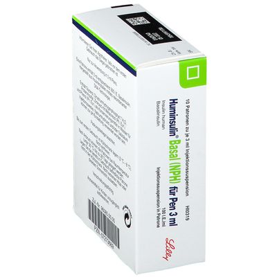 Huminsulin® Basal (NPH) für Pen 3 ml 10x3 ml mit dem E-Rezept kaufen - Shop Apotheke