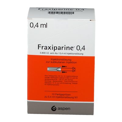 Fraxiparin® 0,4 ml 10x0,4 ml mit dem E-Rezept kaufen - Shop Apotheke