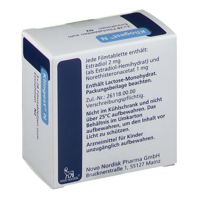 Kliogest® N 2 mg/1 mg 3x28 St mit dem E-Rezept kaufen - Shop Apotheke