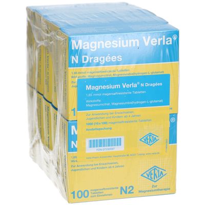 Magnesium Verla® N Dragées 10x100 St - Shop Apotheke