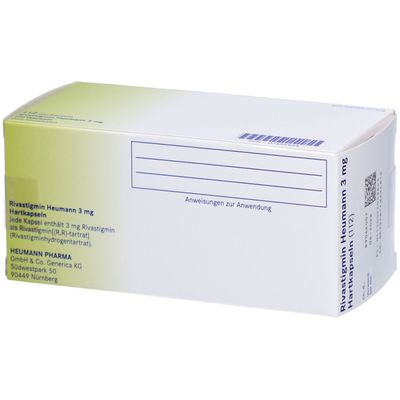 Rivastigmin Heumann 3 mg 112 St mit dem E-Rezept kaufen - Shop Apotheke