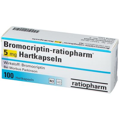 Bromocriptin-ratiopharm® 5 mg 100 St mit dem E-Rezept kaufen - Shop ...