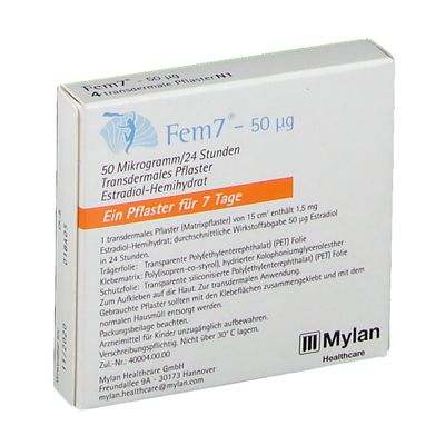 Fem7® 50 µg 4 St mit dem E-Rezept kaufen - Shop Apotheke