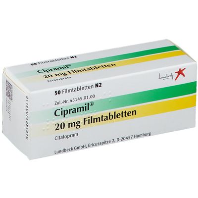 Cipramil® 20 mg 50 St mit dem E-Rezept kaufen - Shop Apotheke