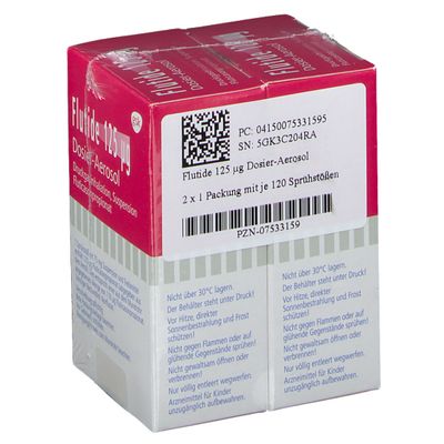 Flutide® 125 µg 2 St mit dem E-Rezept kaufen - Shop Apotheke
