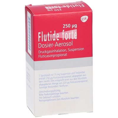 Flutide® forte 250 µg 1 St mit dem E-Rezept kaufen - Shop Apotheke