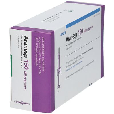 Aranesp 150 µg 4 St mit dem E-Rezept kaufen - Shop Apotheke