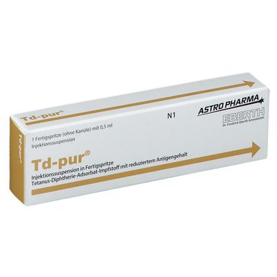 Td-pur® 1x0,5 ml mit dem E-Rezept kaufen - Shop Apotheke